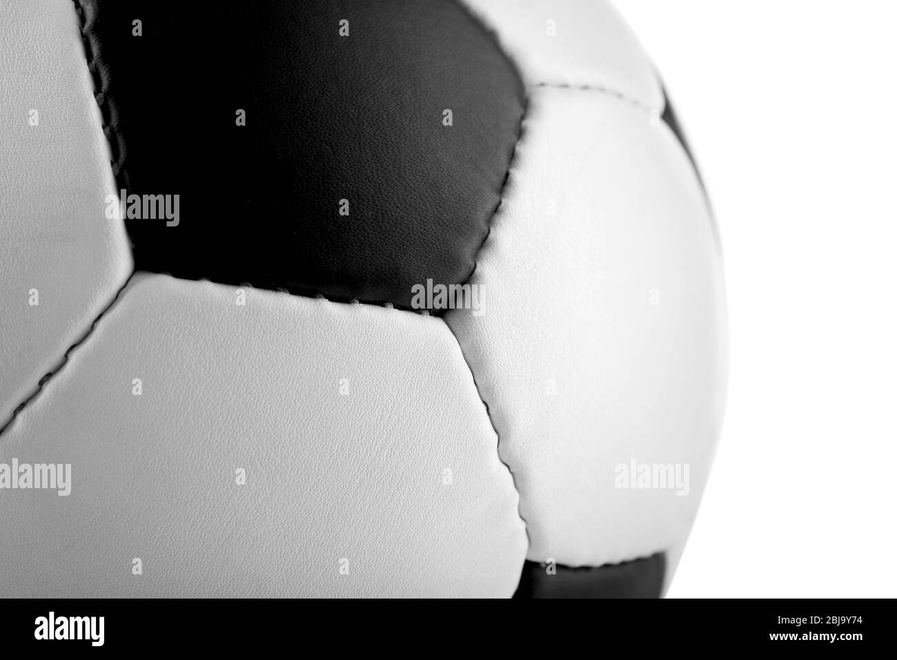 Soccer ball, closeup Stock Photo - Alamy