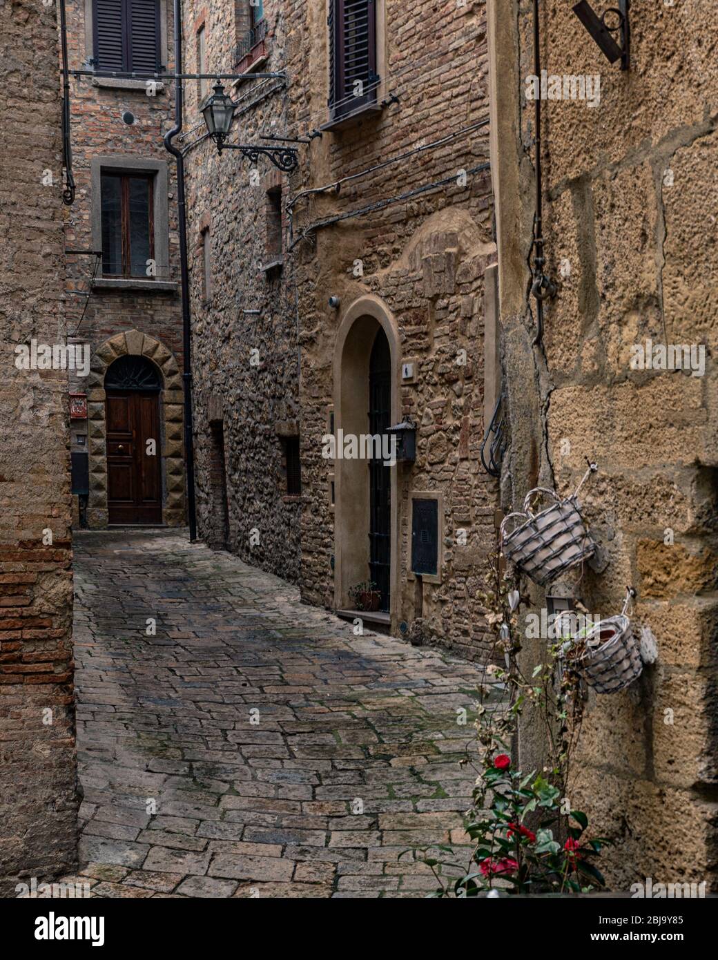 Volterra mediaeval village hi-res stock photography and images - Alamy