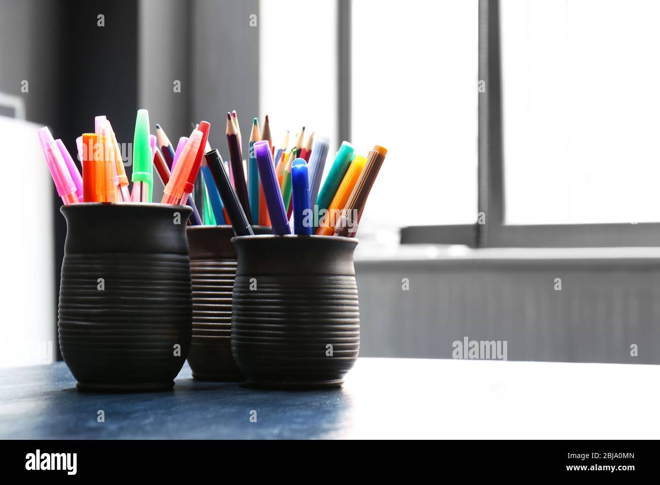 Pencils In Pots High Resolution Stock Photography and Images - Alamy