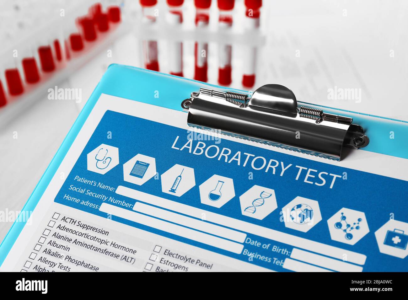 Medical check list clipboard hi-res stock photography and images - Alamy
