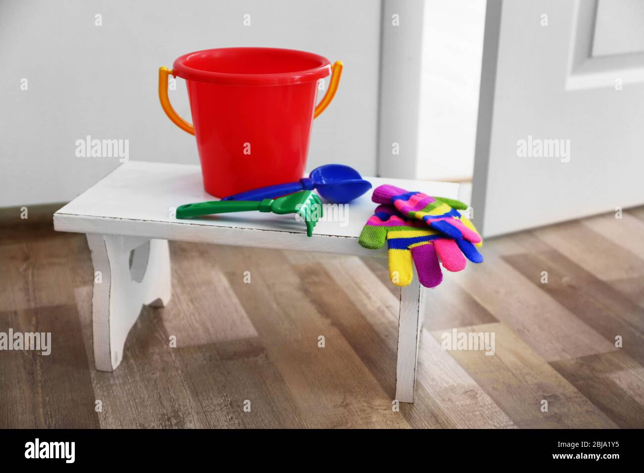 Baby blue stool hi-res stock photography and images - Alamy