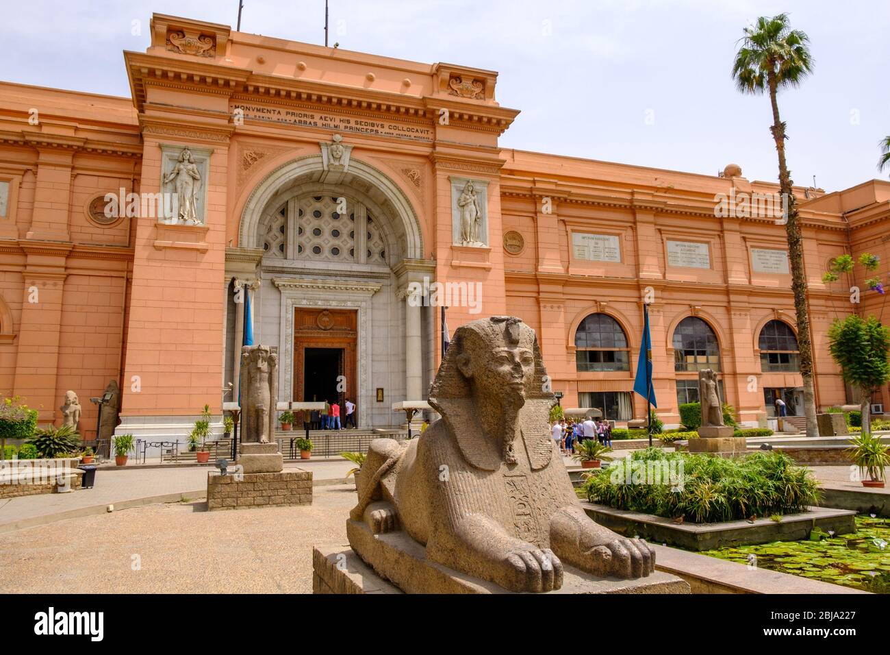 Cairo / Egypt - May 25th 2019: The Museum of Egyptian Antiquities ...