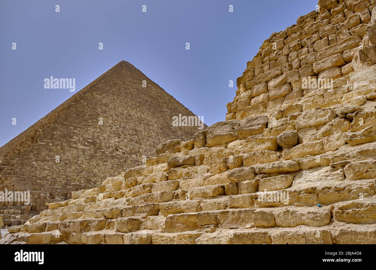 The Great Pyramid of Giza (Pyramid of Khufu or Pyramid of Cheops) in ...