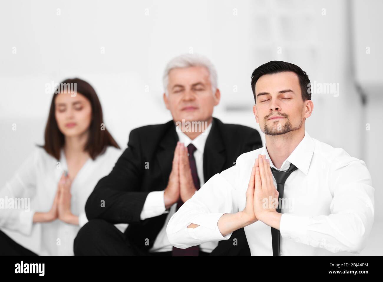Manager relaxing in office team hi-res stock photography and images - Alamy
