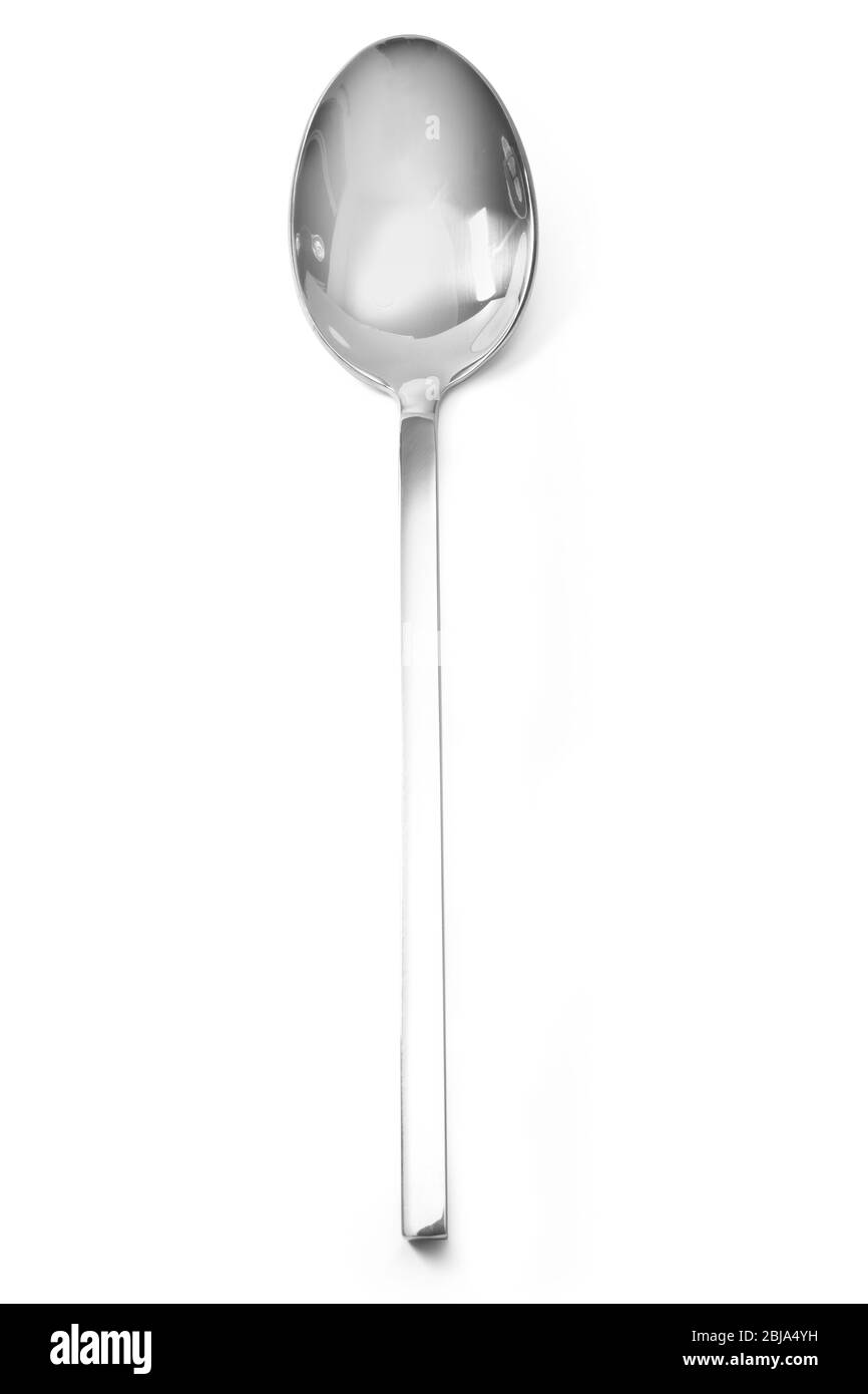 Hand fork on white Black and White Stock Photos & Images - Alamy