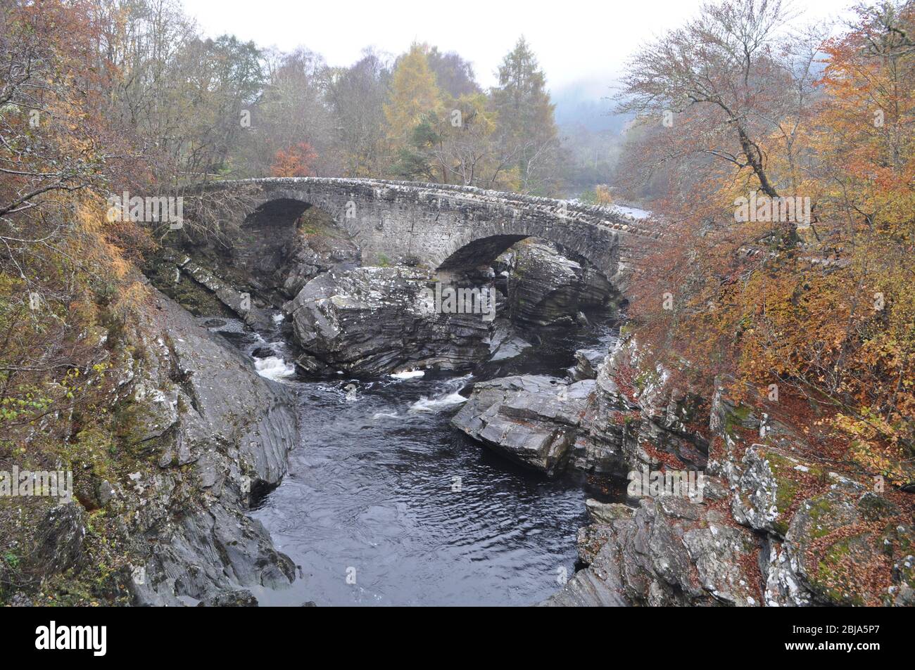 Invermoriston Bridge, Invermoriston, Inverness, Scotland Stock Photo ...