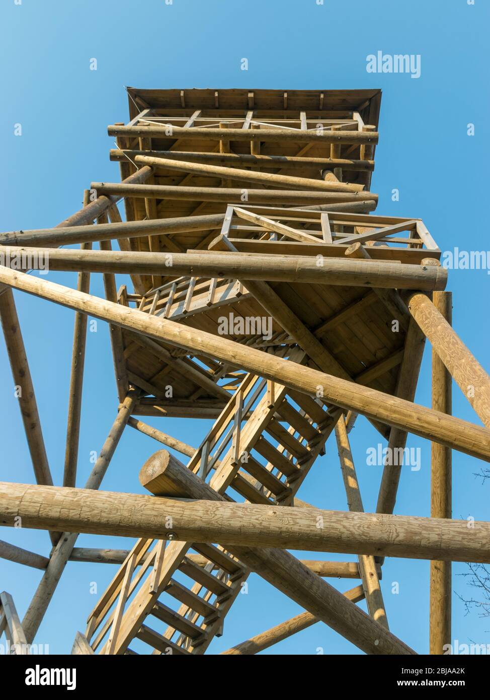 A wooden observation tower hi-res stock photography and images - Alamy