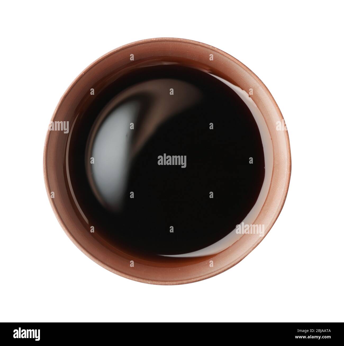 Fresh soy sauce isolated on white Stock Photo - Alamy