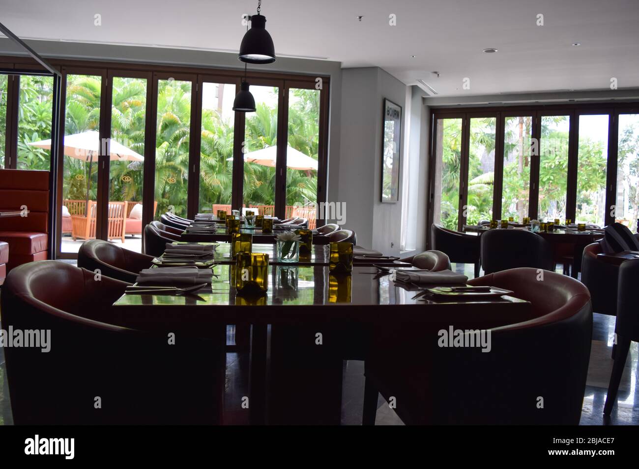 dining area inside a hotel Stock Photo - Alamy