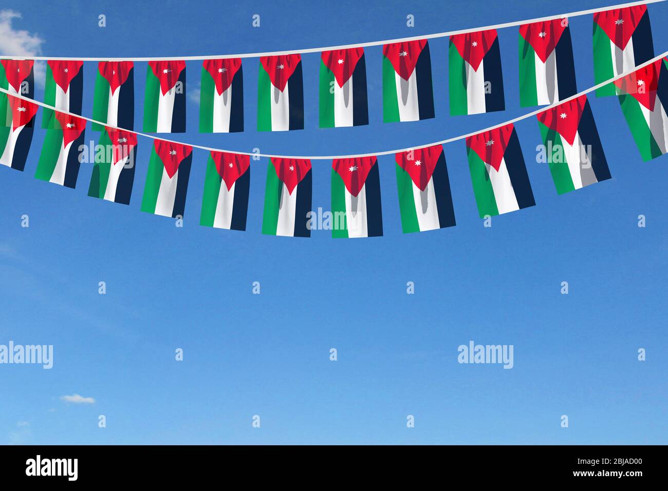 Jordanian flags hi-res stock photography and images - Alamy