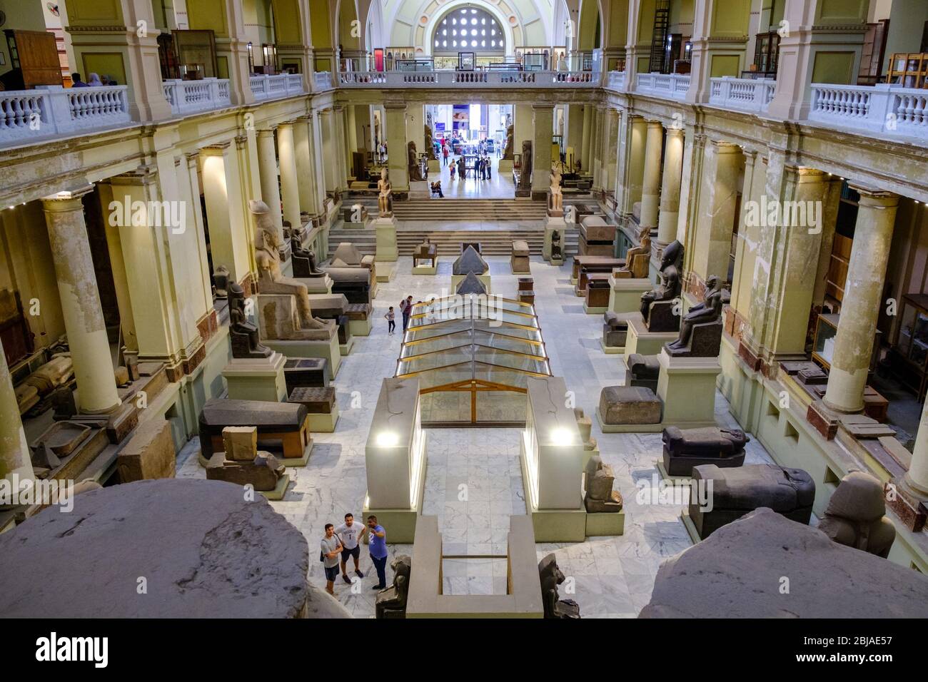 Cairo / Egypt - May 25, 2019: Interior of the Museum of Egyptian ...