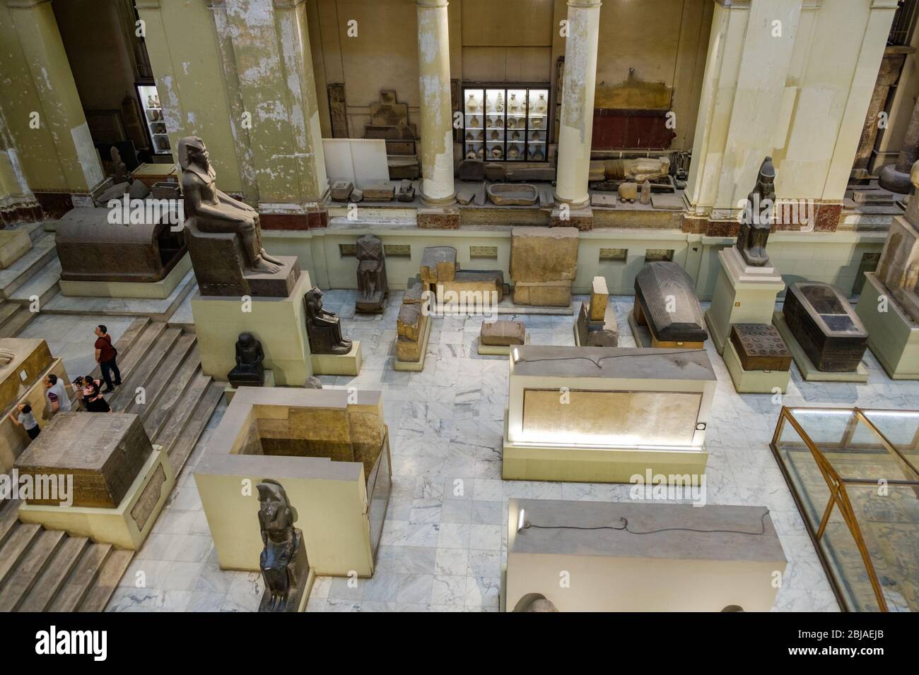 Cairo / Egypt - May 25, 2019: Interior of the Museum of Egyptian ...