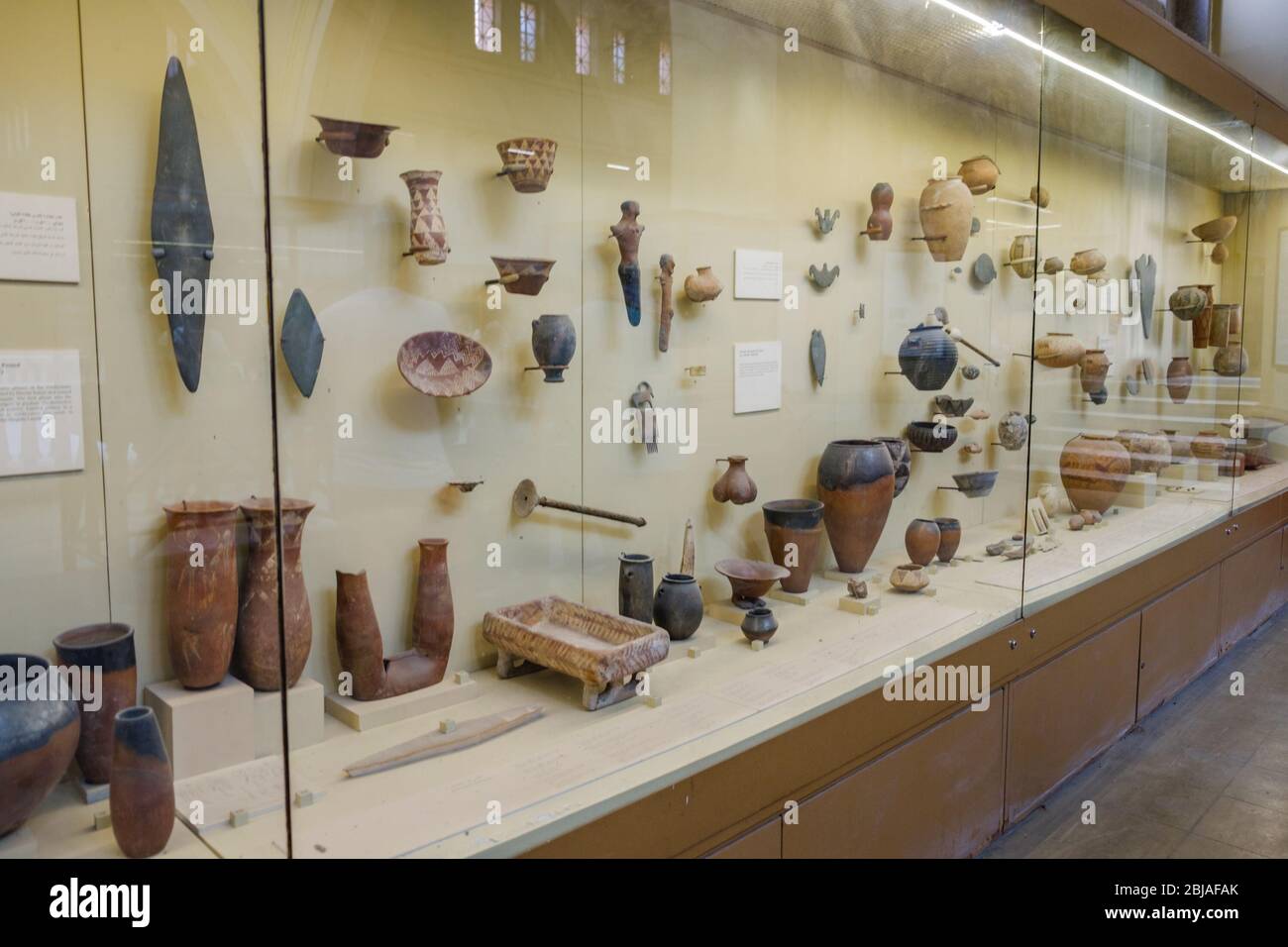 Cairo / Egypt - May 25, 2019: Interior of the Museum of Egyptian ...