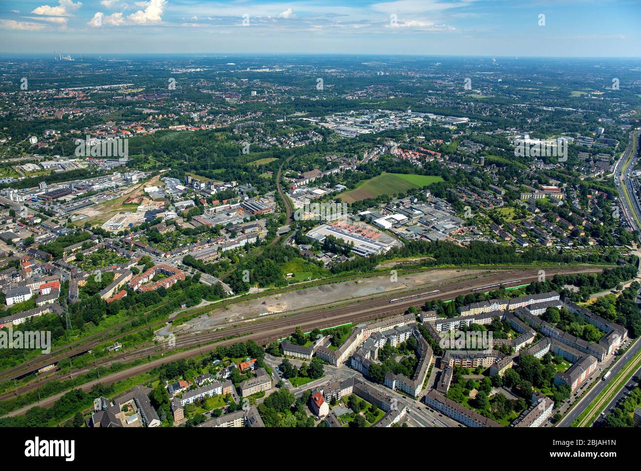 new residential area at the Burggrafen street at the old freight ...