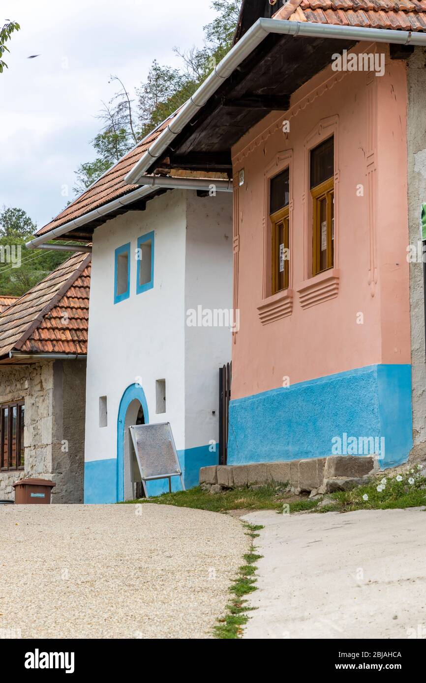 Rock dwelling in Brhlovce, Levice district, Nitra region, Slovakia ...
