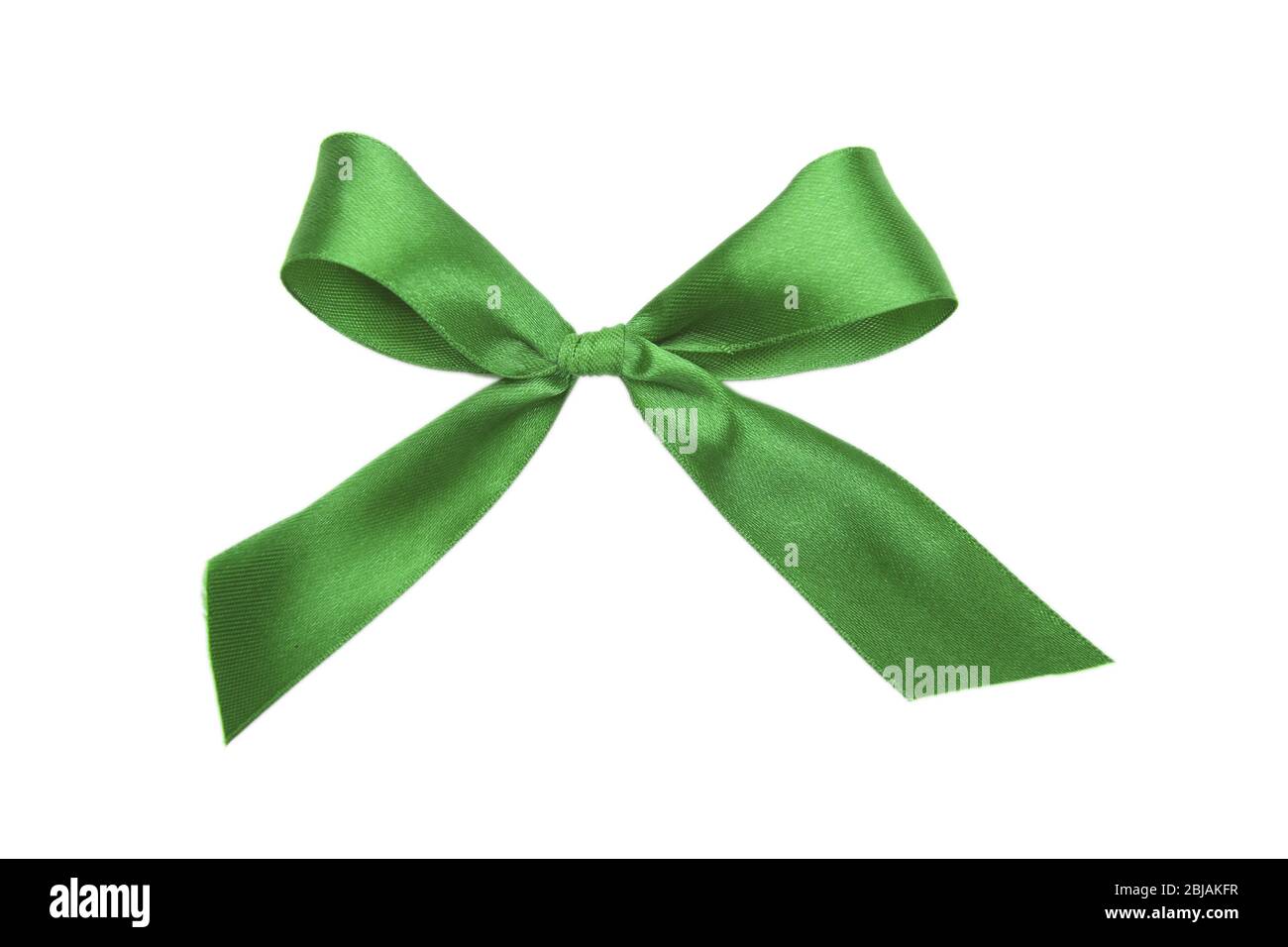 Color bow, isolated on white Stock Photo - Alamy