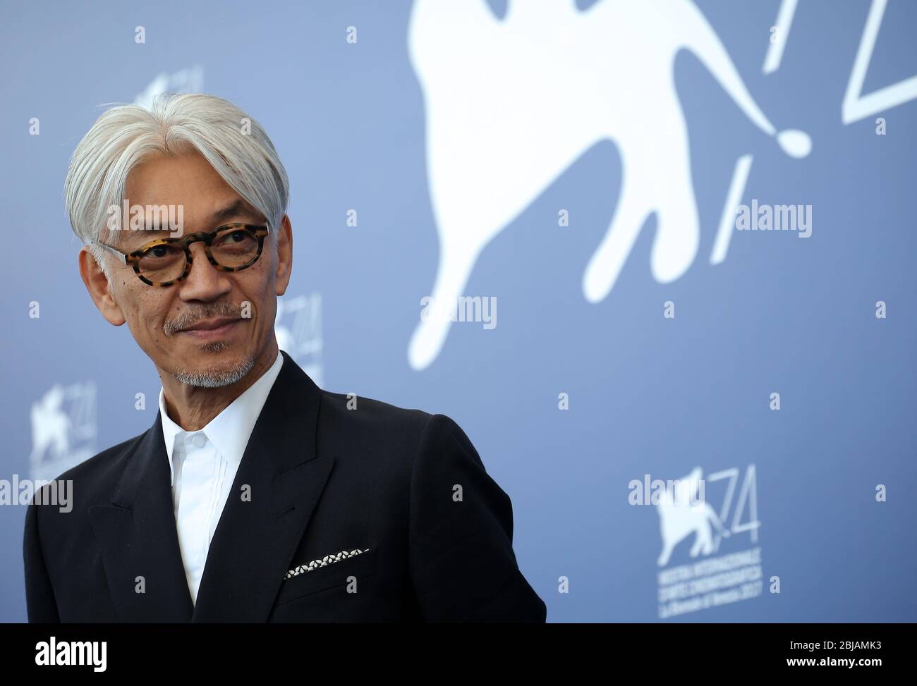 VENICE, ITALY - SEPTEMBER 03: Ryuichi Sakamoto attends the 'Ryuichi ...