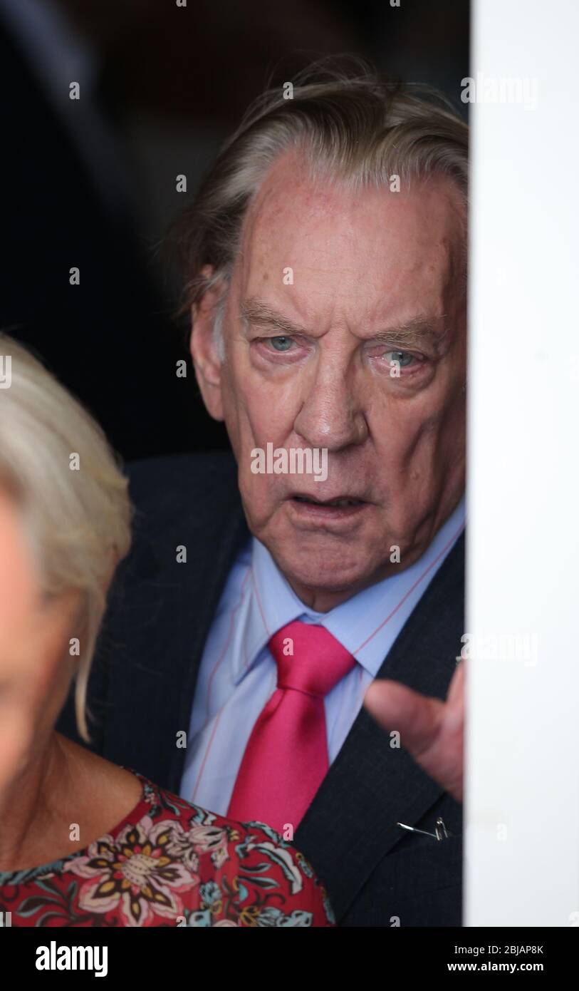 VENICE, ITALY - SEPTEMBER 03: Donald Sutherland attends the 'The ...