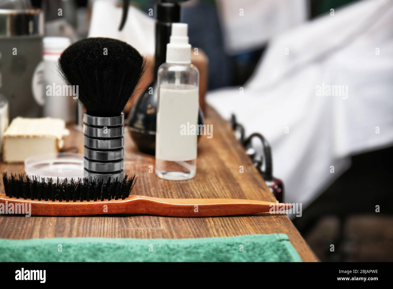 Barber shop equipment hi-res stock photography and images - Alamy