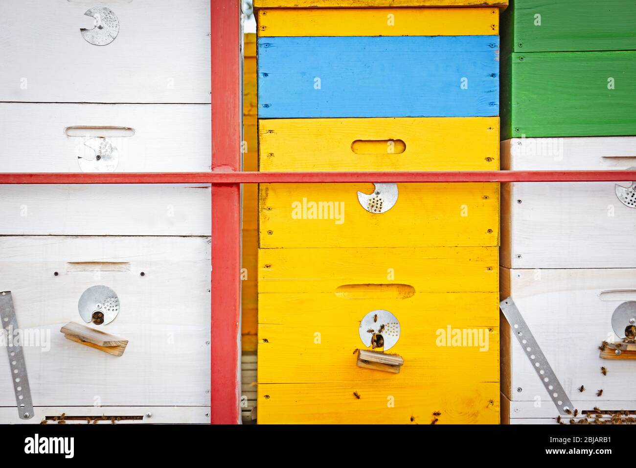 Mobile beehives hi-res stock photography and images - Alamy