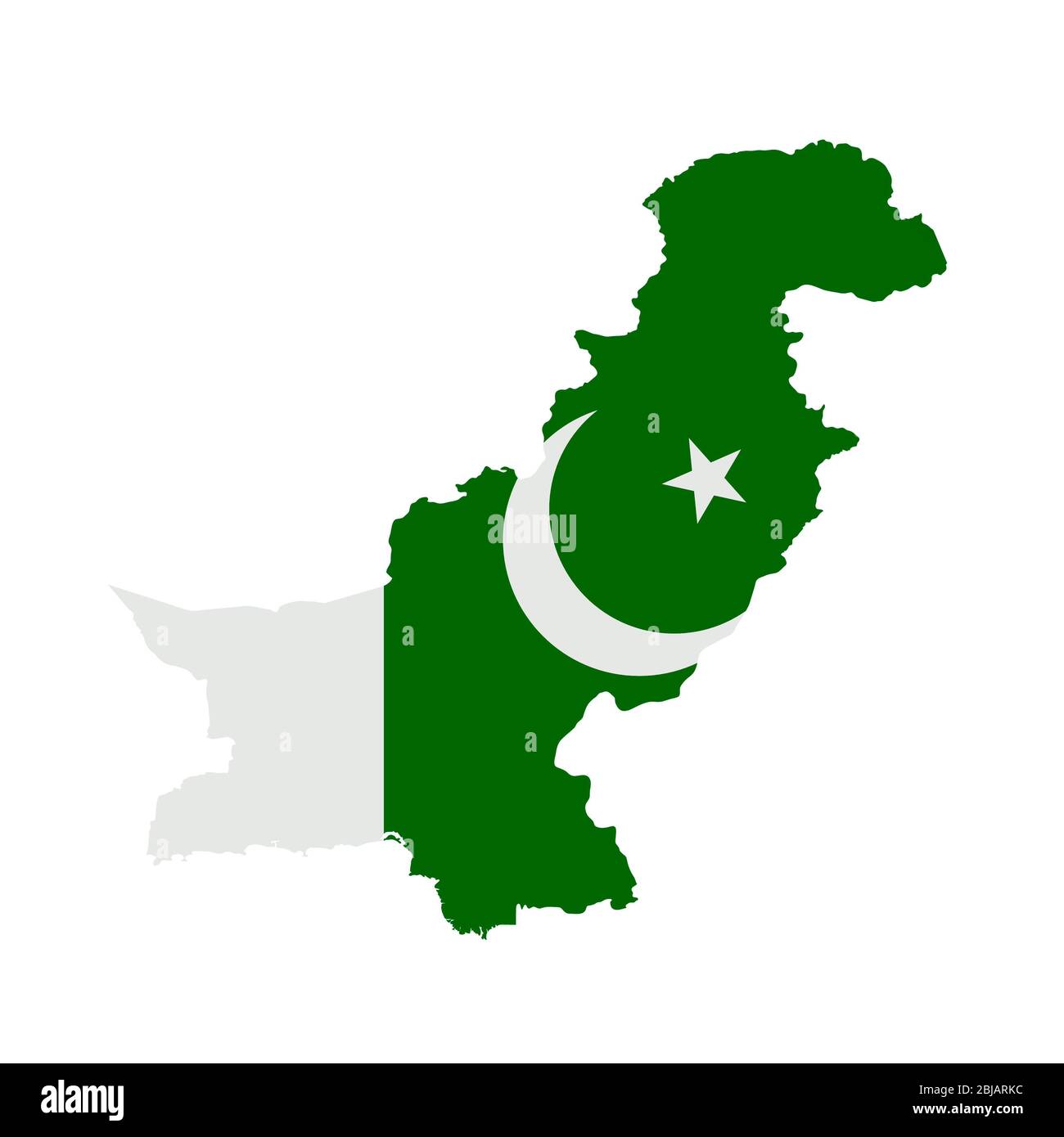 Pakistan Country Map High Resolution Stock Photography and Images - Alamy
