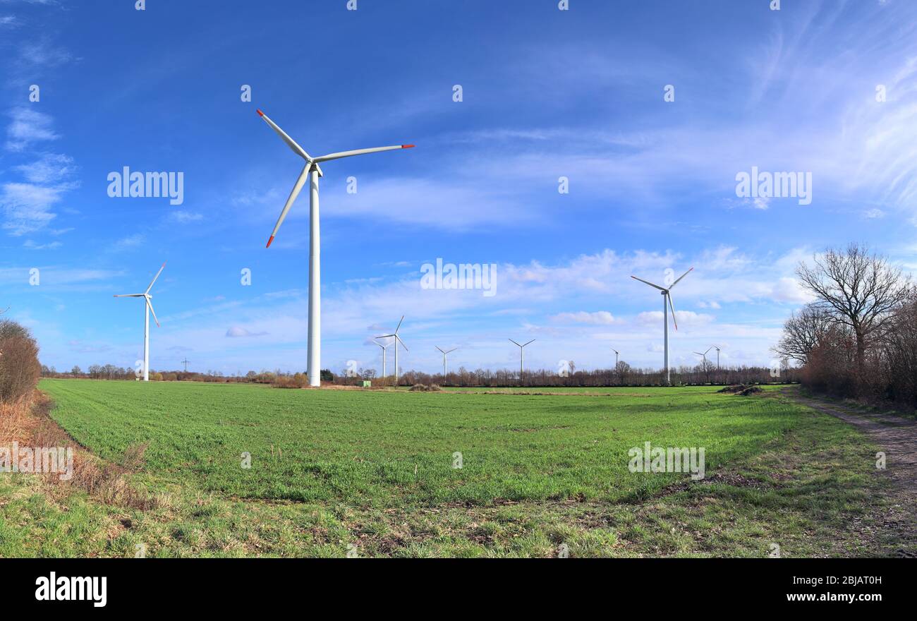 Windmill parks north sea hi-res stock photography and images - Alamy