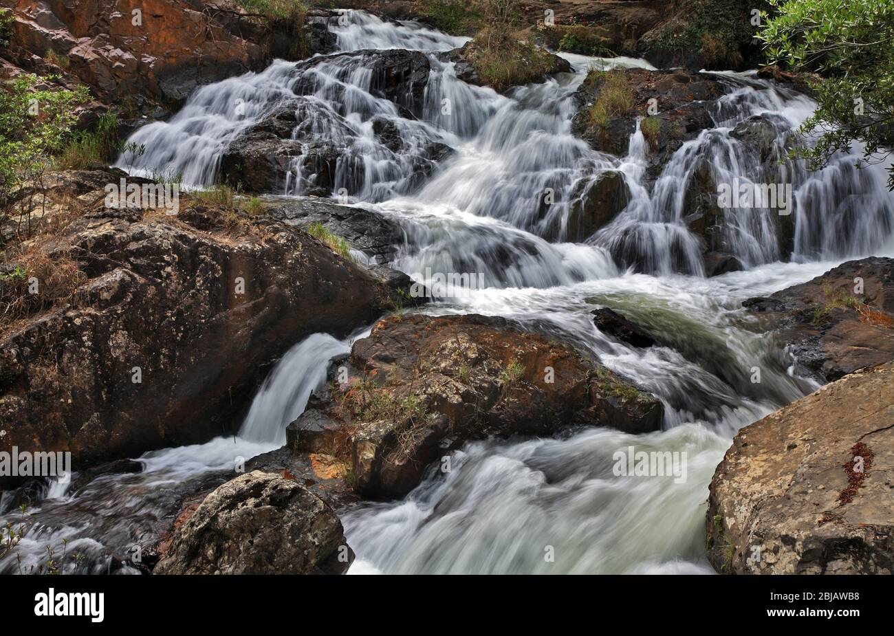 Datanla waterfall in Dalat. Vietnam Stock Photo - Alamy