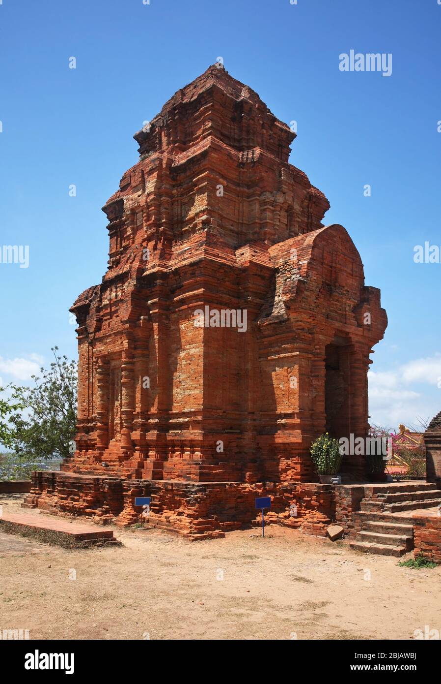 Poshanu Cham Tower in Phan Thiet. Vietnam Stock Photo - Alamy