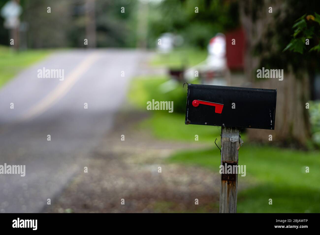 Us mail rural route vintage hi-res stock photography and images - Alamy