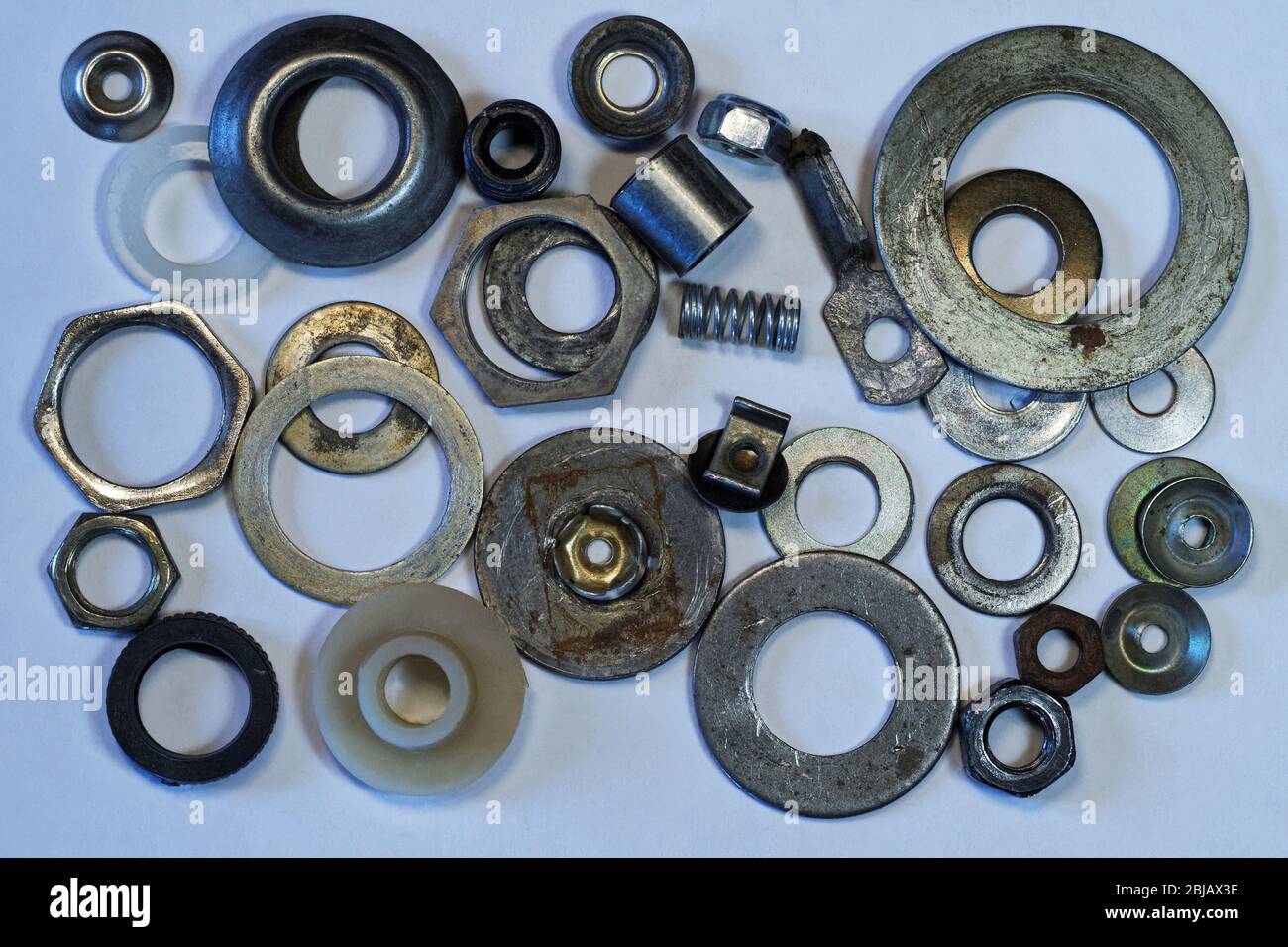 Metal washers hi-res stock photography and images - Alamy