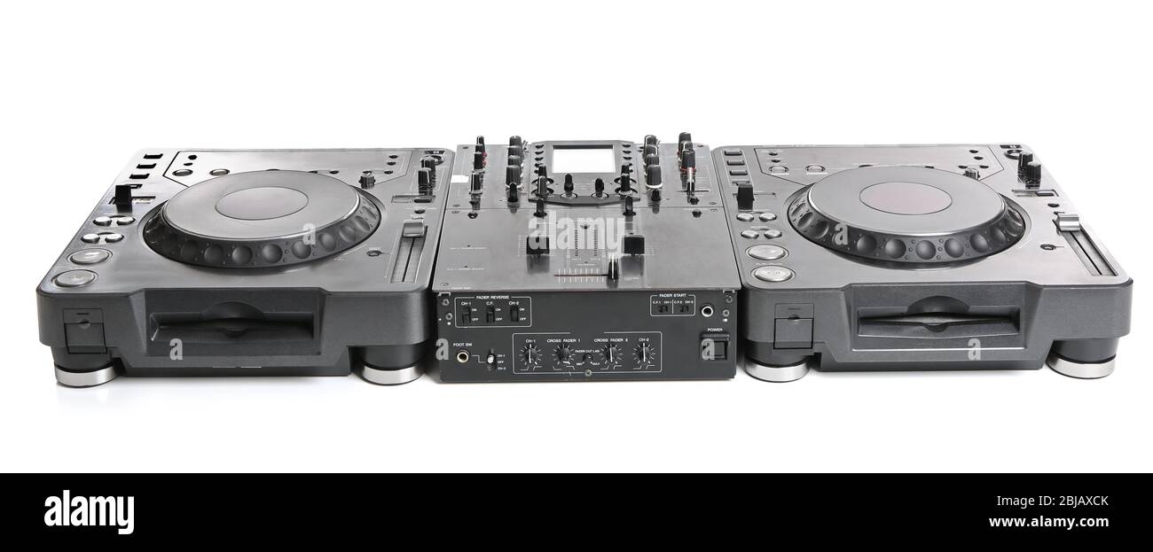 Dj and mixer Cut Out Stock Images & Pictures - Alamy