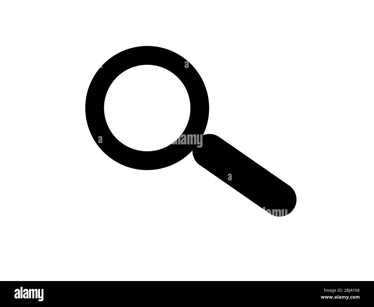 magnifier Icon Vector Graphic Design Stock Photo - Alamy