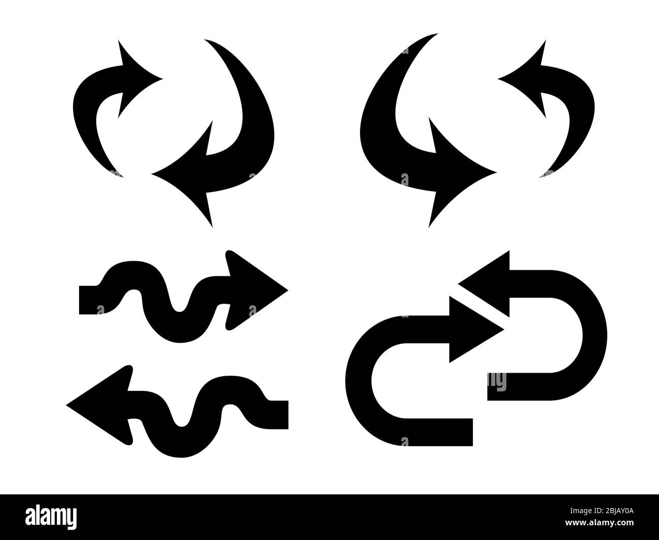 White graphic symbol blue background Black and White Stock Photos ...