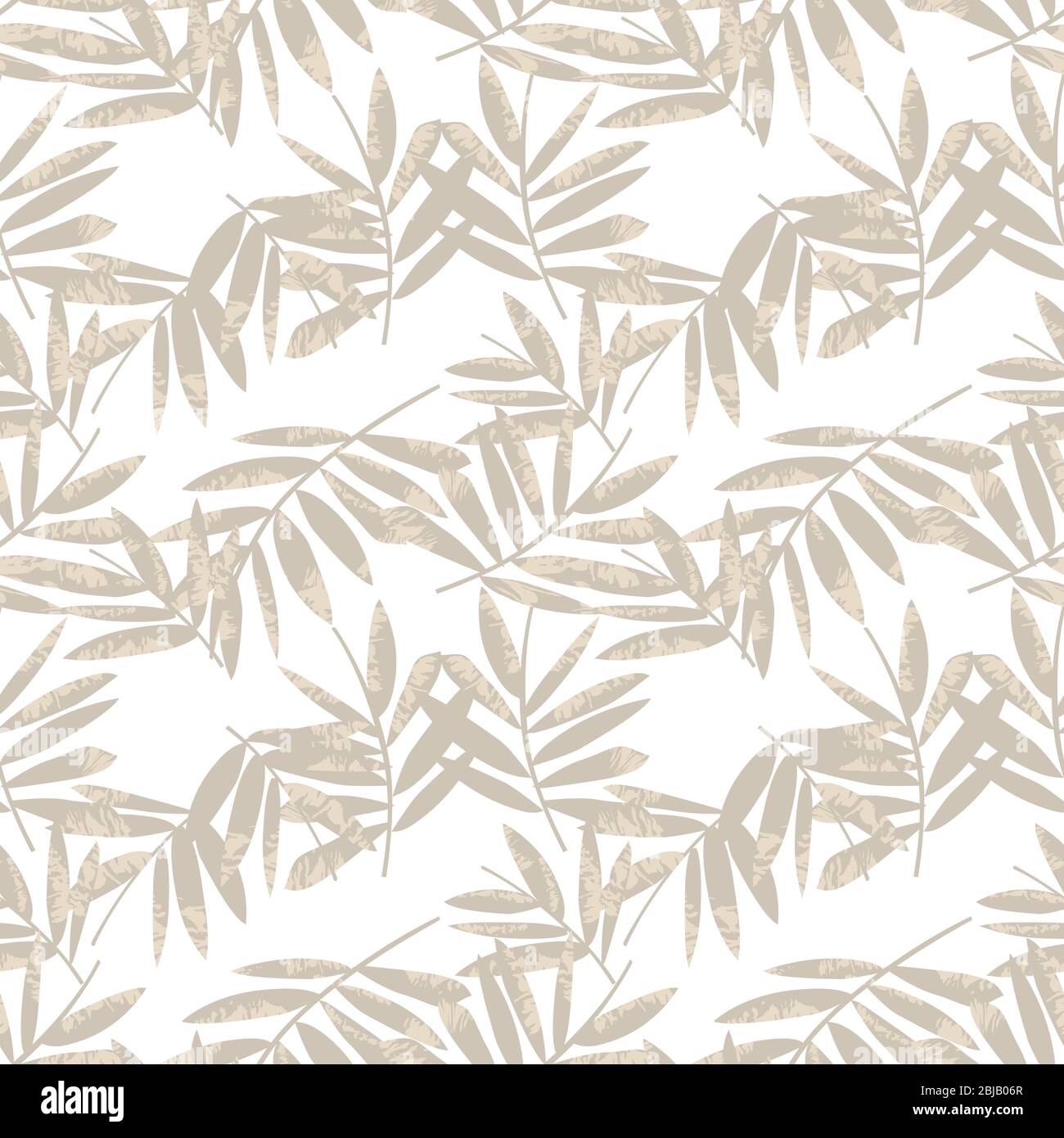 Brown Taupe Floral botanical seamless pattern background suitable for ...