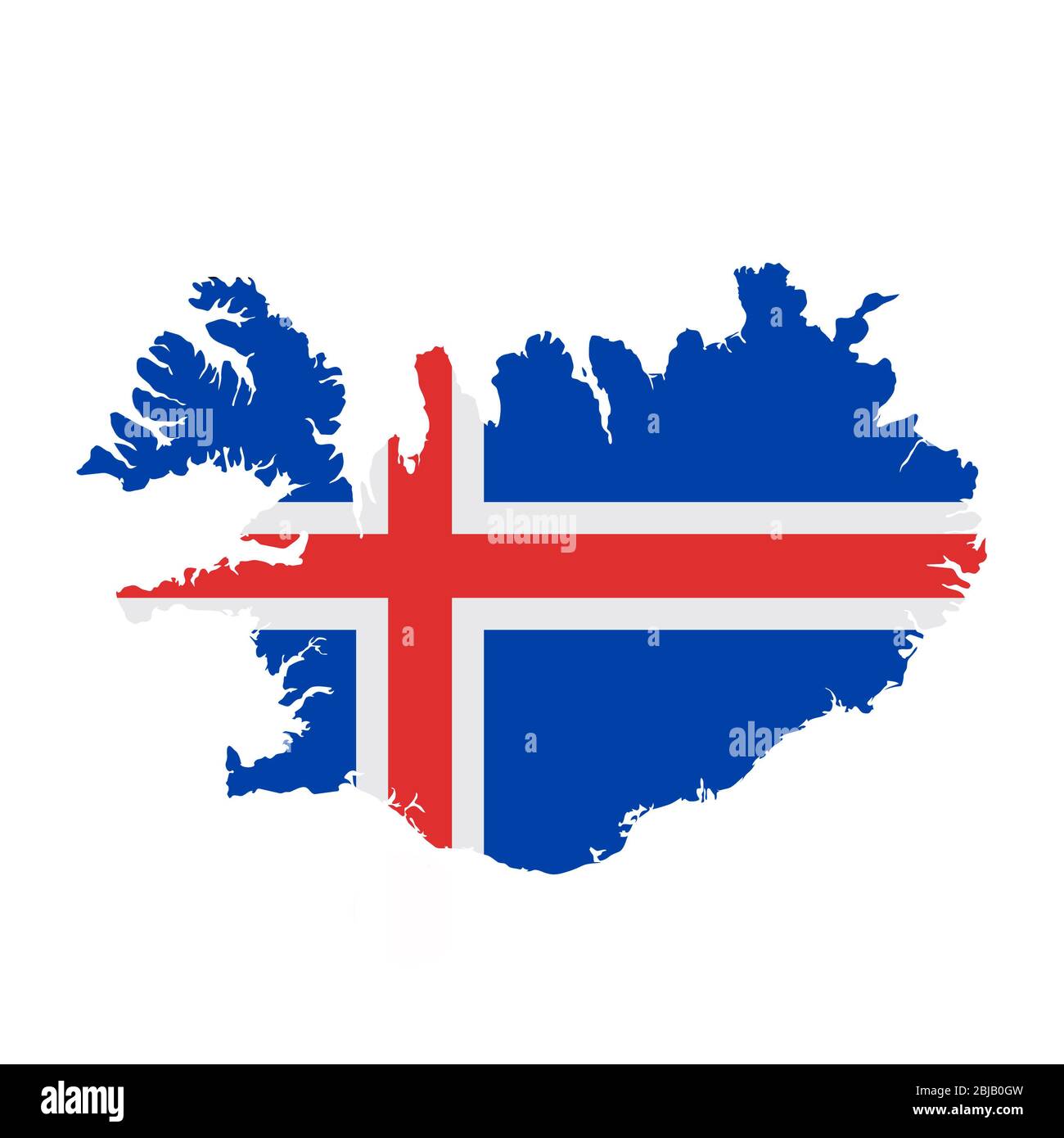 Finalnd flag map. Country outline with national flag Stock Photo - Alamy