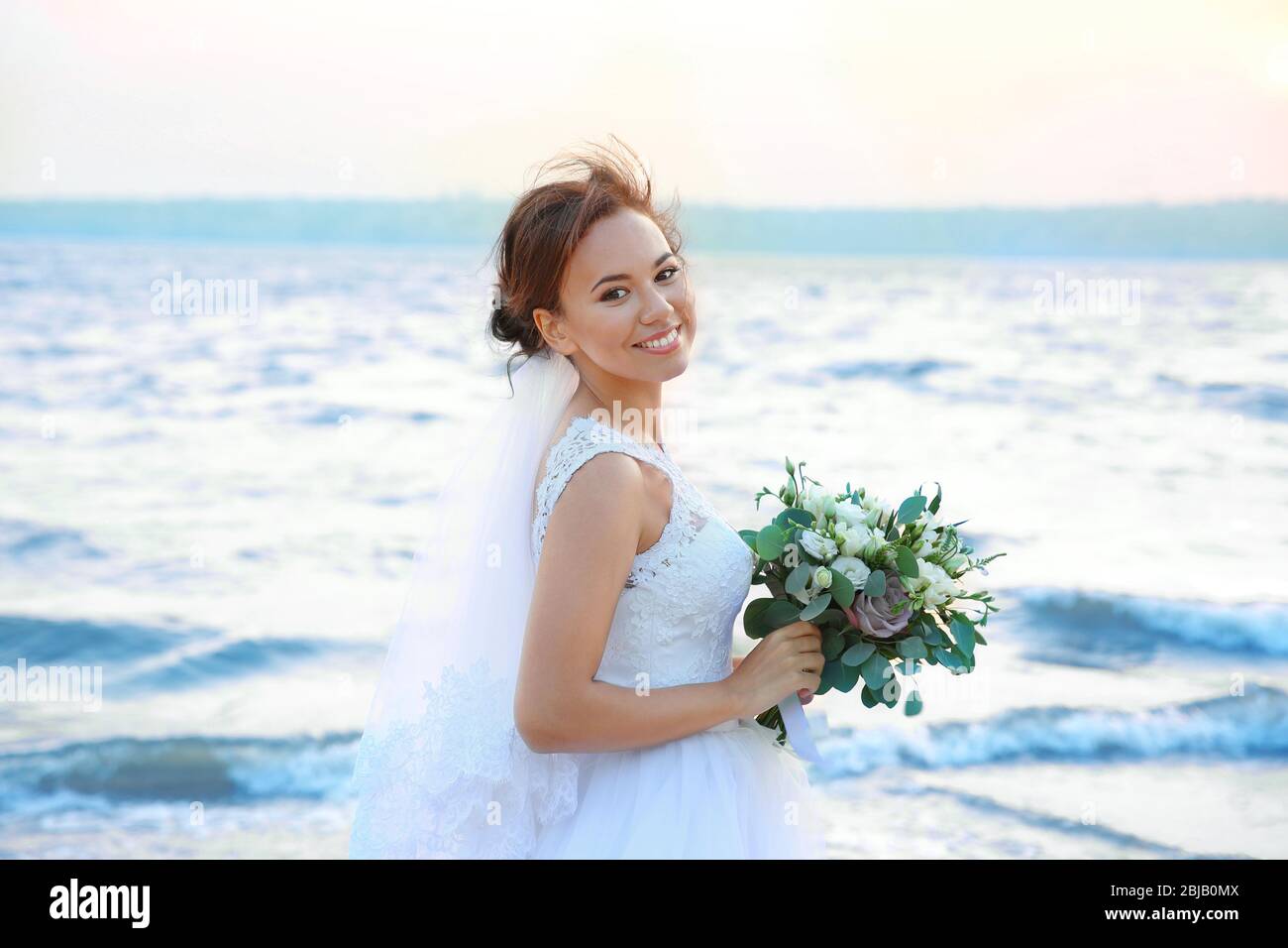 Beautiful african american bride hi-res stock photography and images ...