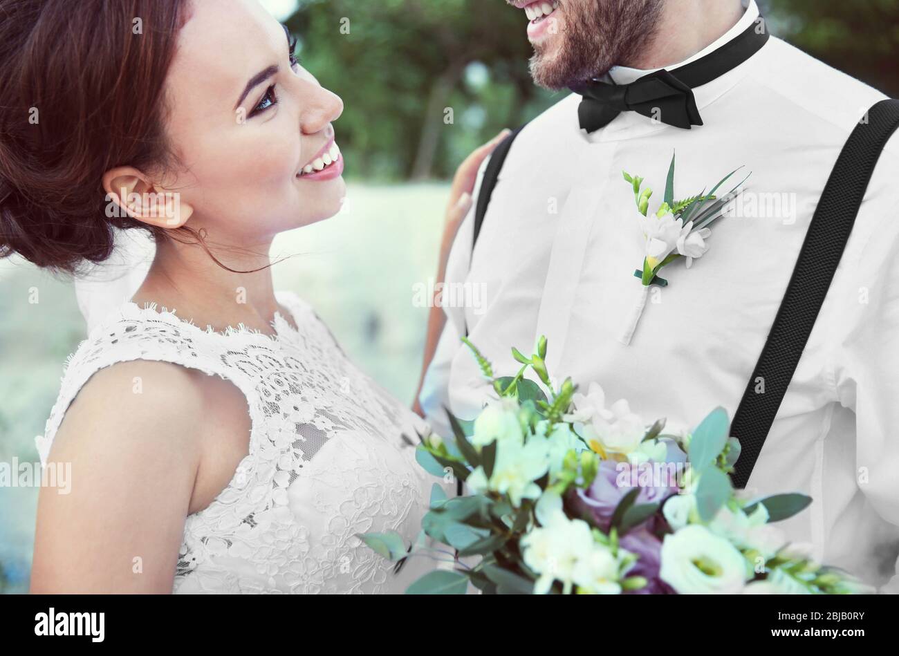African american, bride and groom hi-res stock photography and images ...