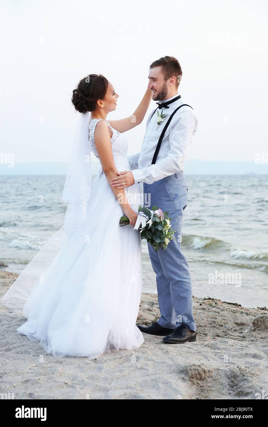 Bride on river hi-res stock photography and images - Alamy