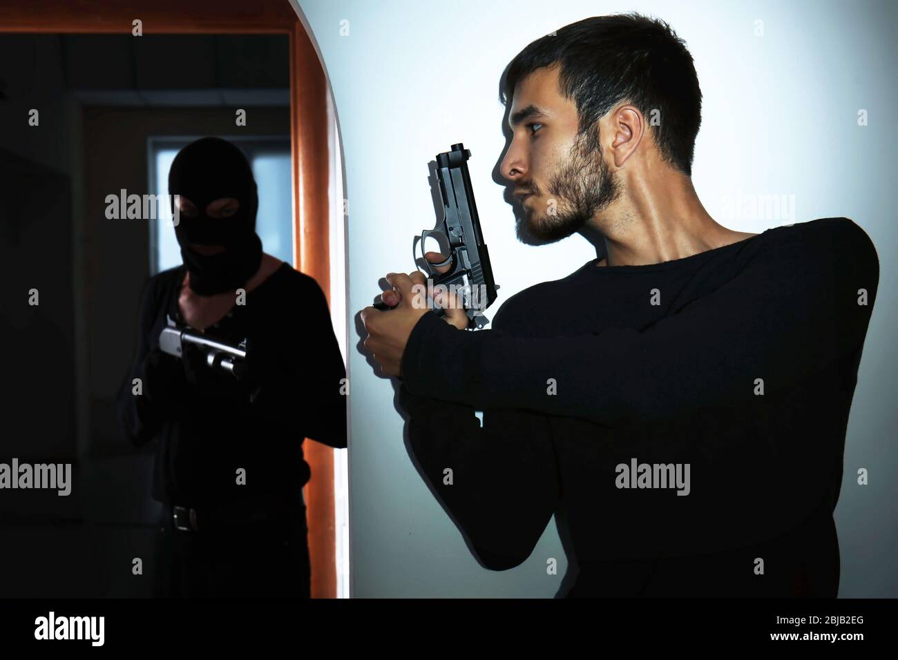 Defending machine hi-res stock photography and images - Alamy