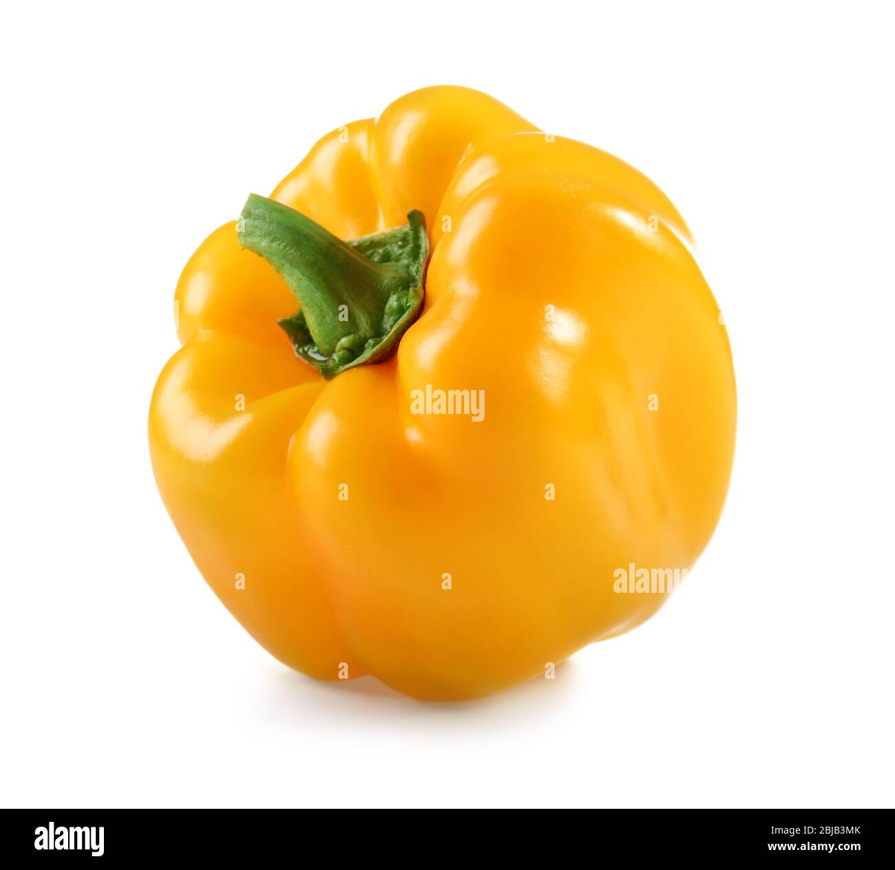 Fresh pepper on white background Stock Photo - Alamy