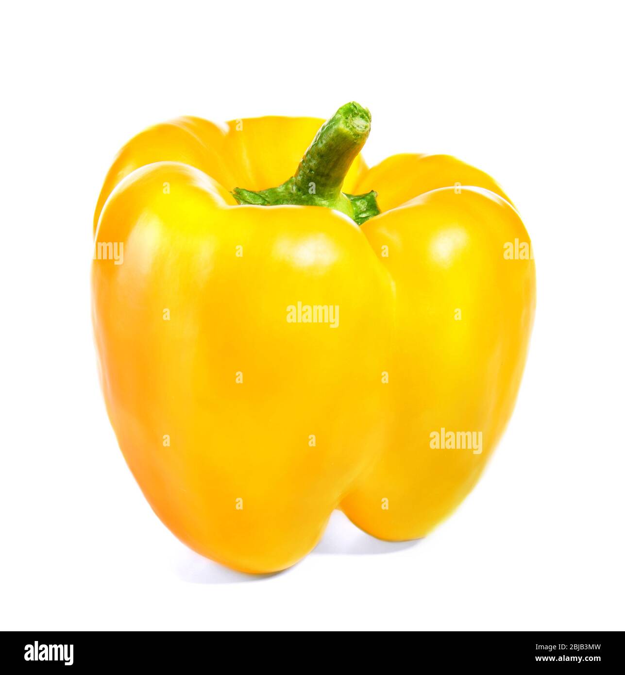 Fresh pepper on white background Stock Photo - Alamy