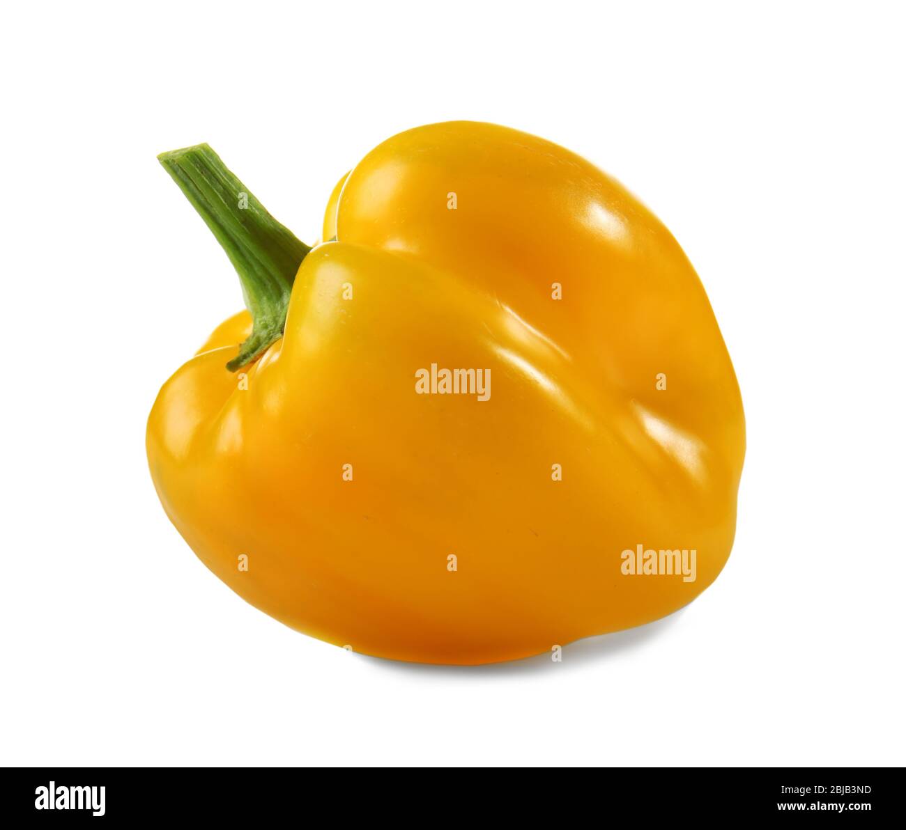 Fresh pepper on white background Stock Photo - Alamy