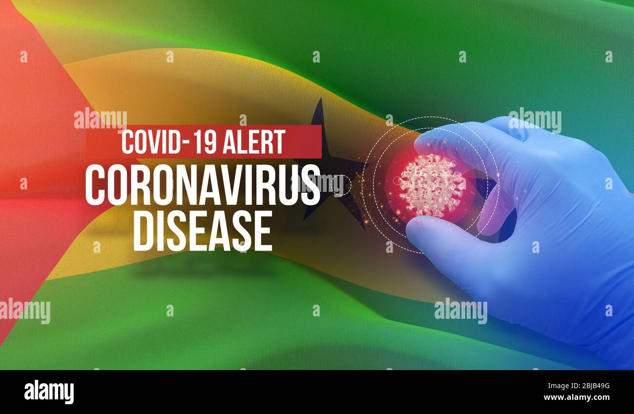 COVID-19 alert, coronavirus disease - letter typography text. Medical ...