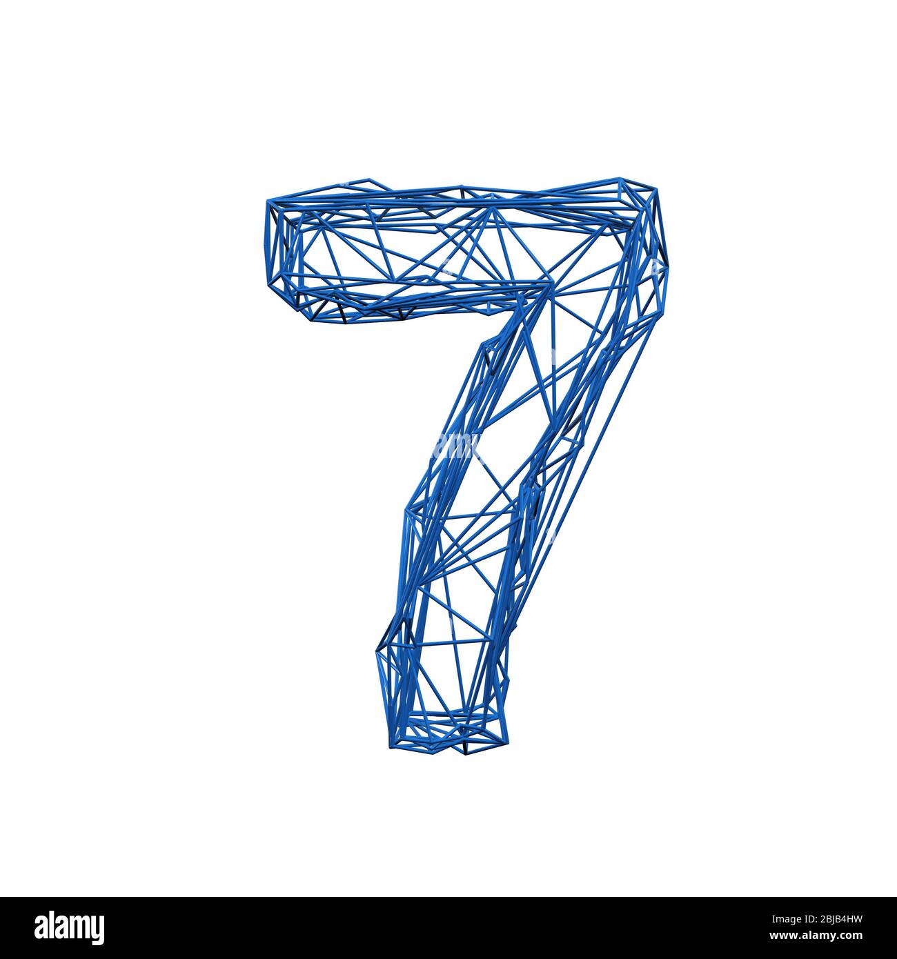 Number 7 Cut Out Stock Images & Pictures - Alamy