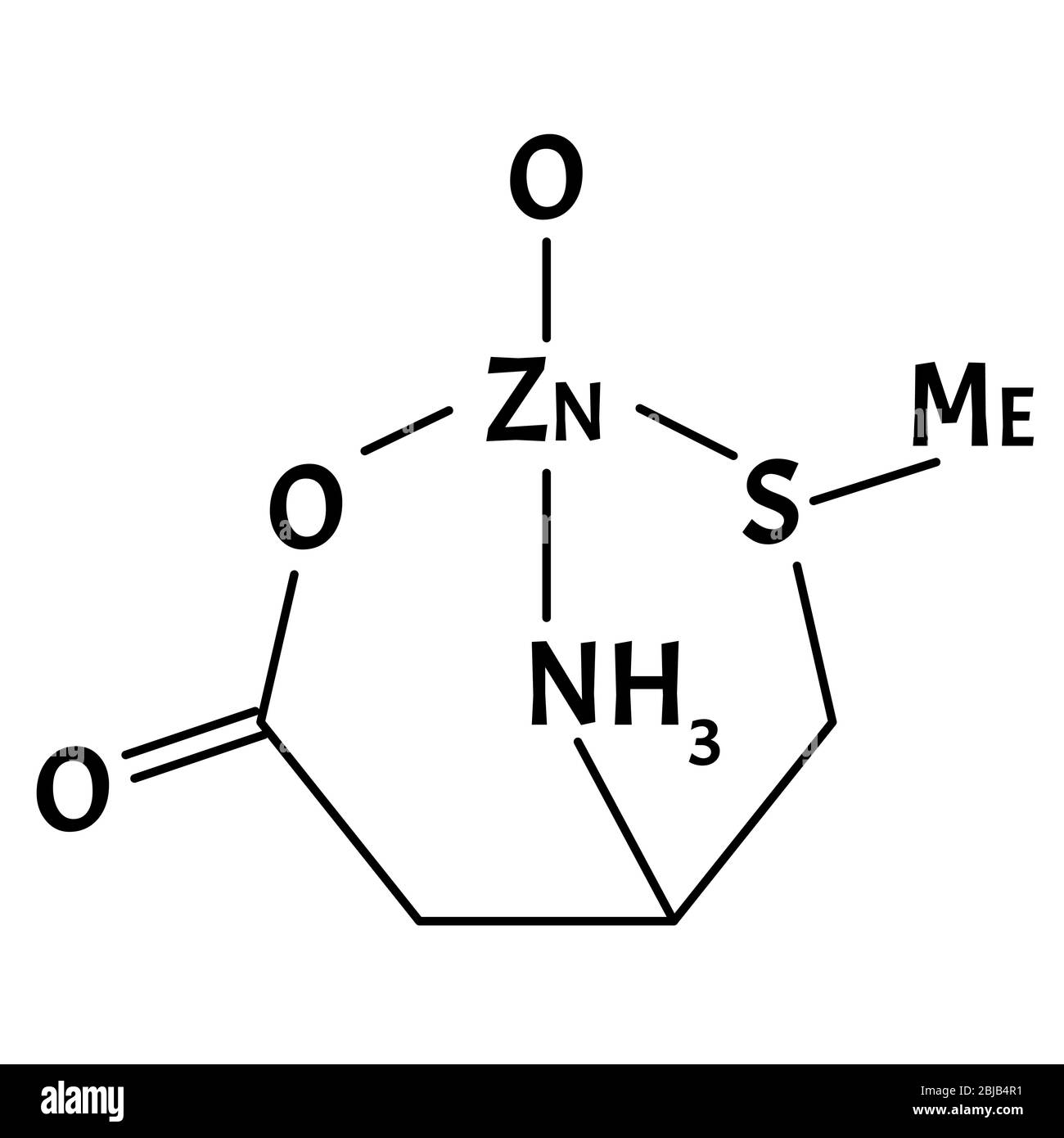 Zinc monomethionine is a molecular chemical formula. Zinc infographics ...
