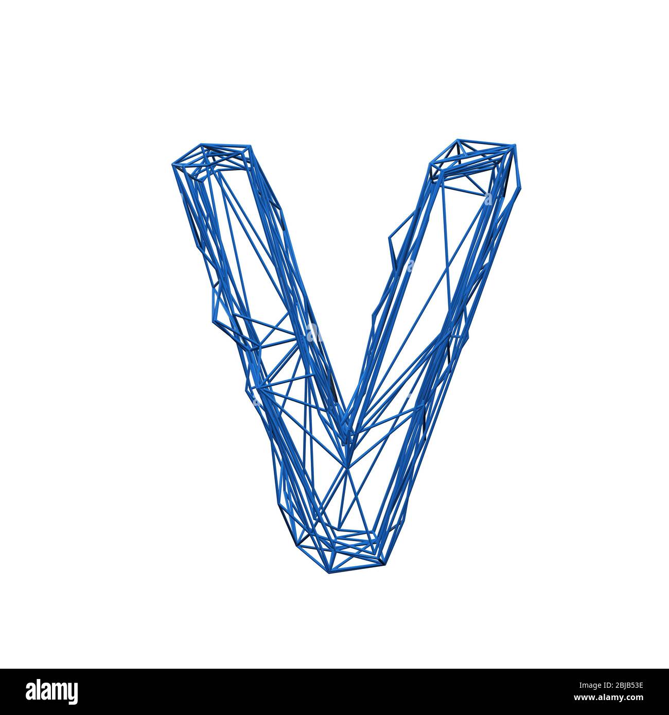 Letter v 3d hi-res stock photography and images - Alamy