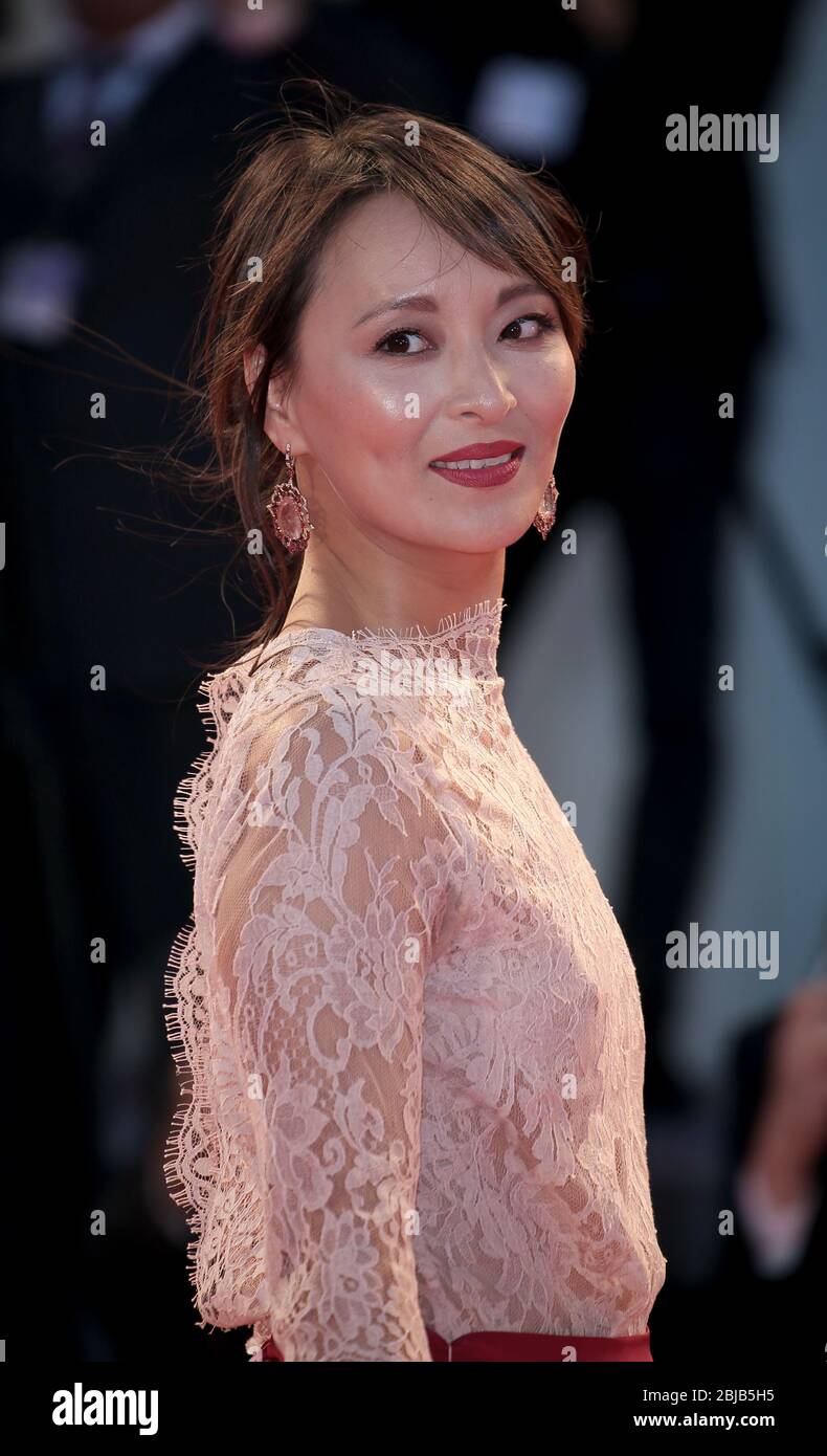 VENICE, ITALY - SEPTEMBER 04: Jun Ichikawa walks the red carpet of the ...