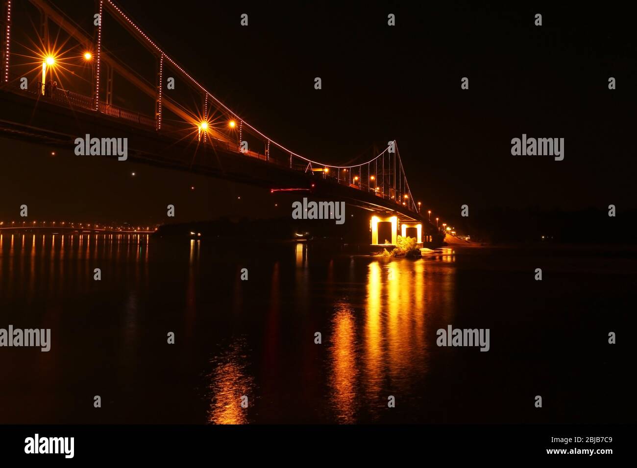 Bridge over river Stock Photo - Alamy