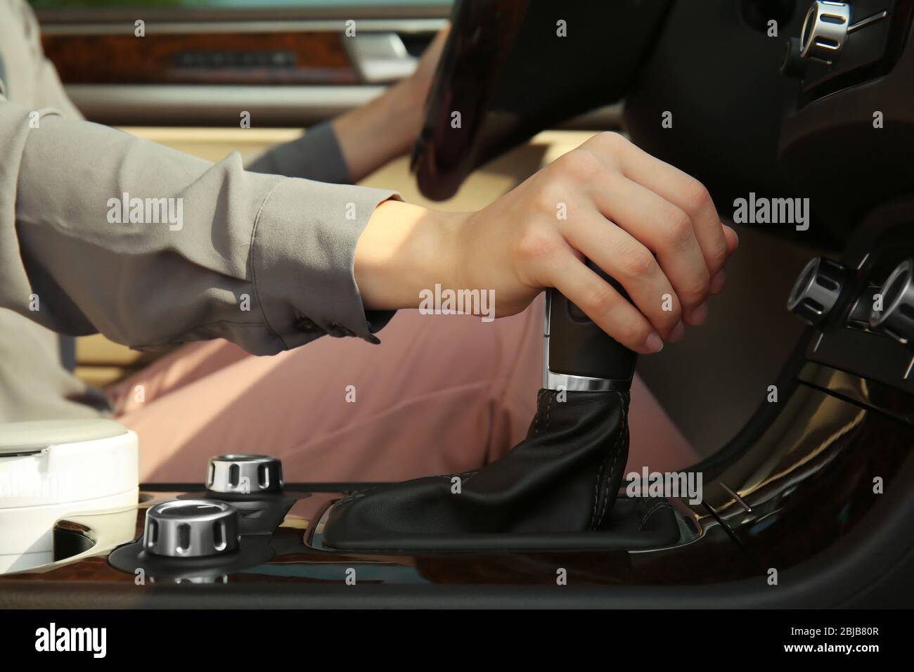 Female hand on speed selector Stock Photo - Alamy