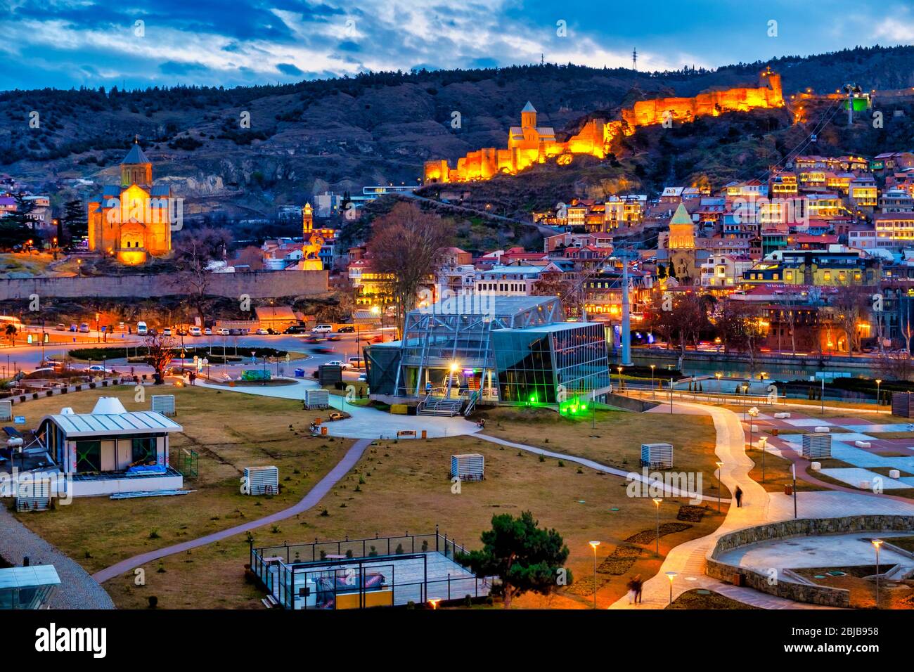 Rike Park, Tbilisi, Georgia Stock Photo - Alamy